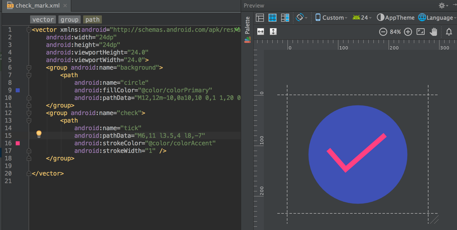 [译] 理解 Android VectorDrawable 中的 pathData 命令如果你想让你的矢量图动起来, 你 - 掘金