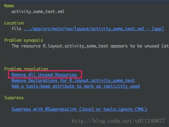 使用 Android Studio Lint 去除无用、错误、性能不友好的代码Lint 是优秀程序员之友，检测潜在问题 - 掘金
