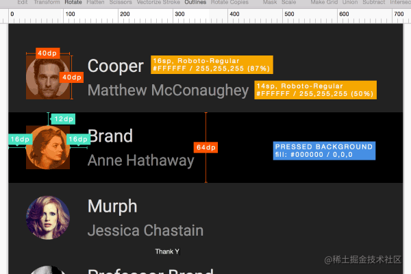 How to correctly pick colors from UI graphics - Moment For Technology