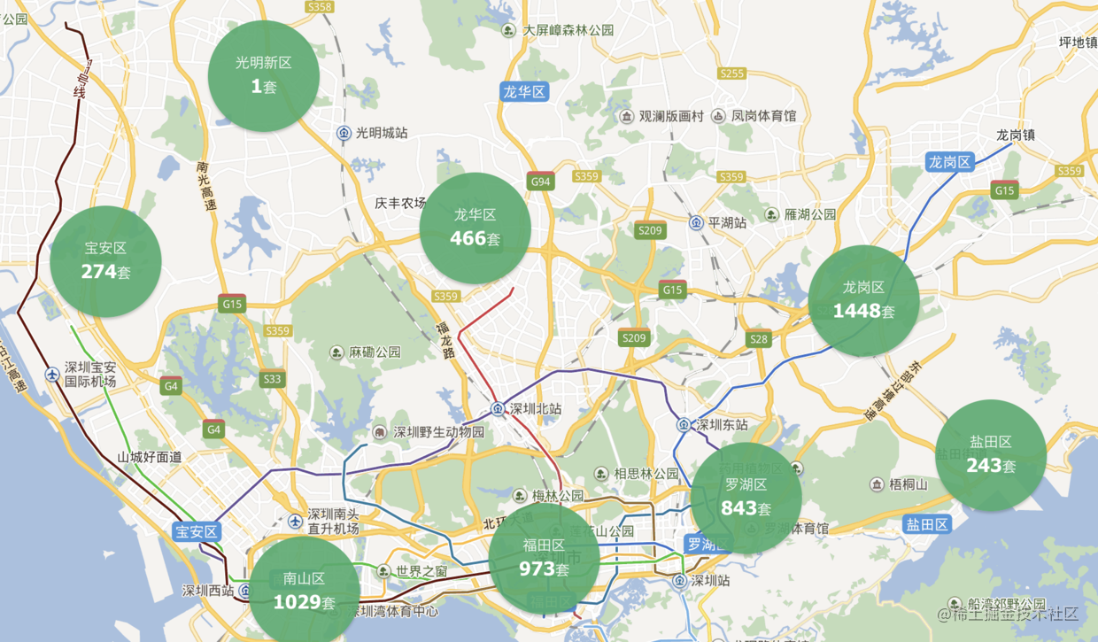 Tencent map to achieve map housing function - Moment For Technology