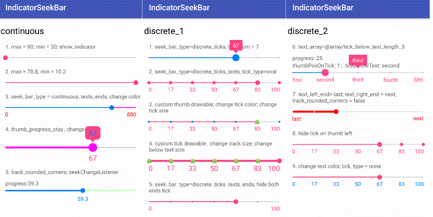 Android自定义SeekBar，滑动时弹出气泡指示器显示进度分享一个安卓的自定义SeekBar ，可自定义程度比较高 - 掘金