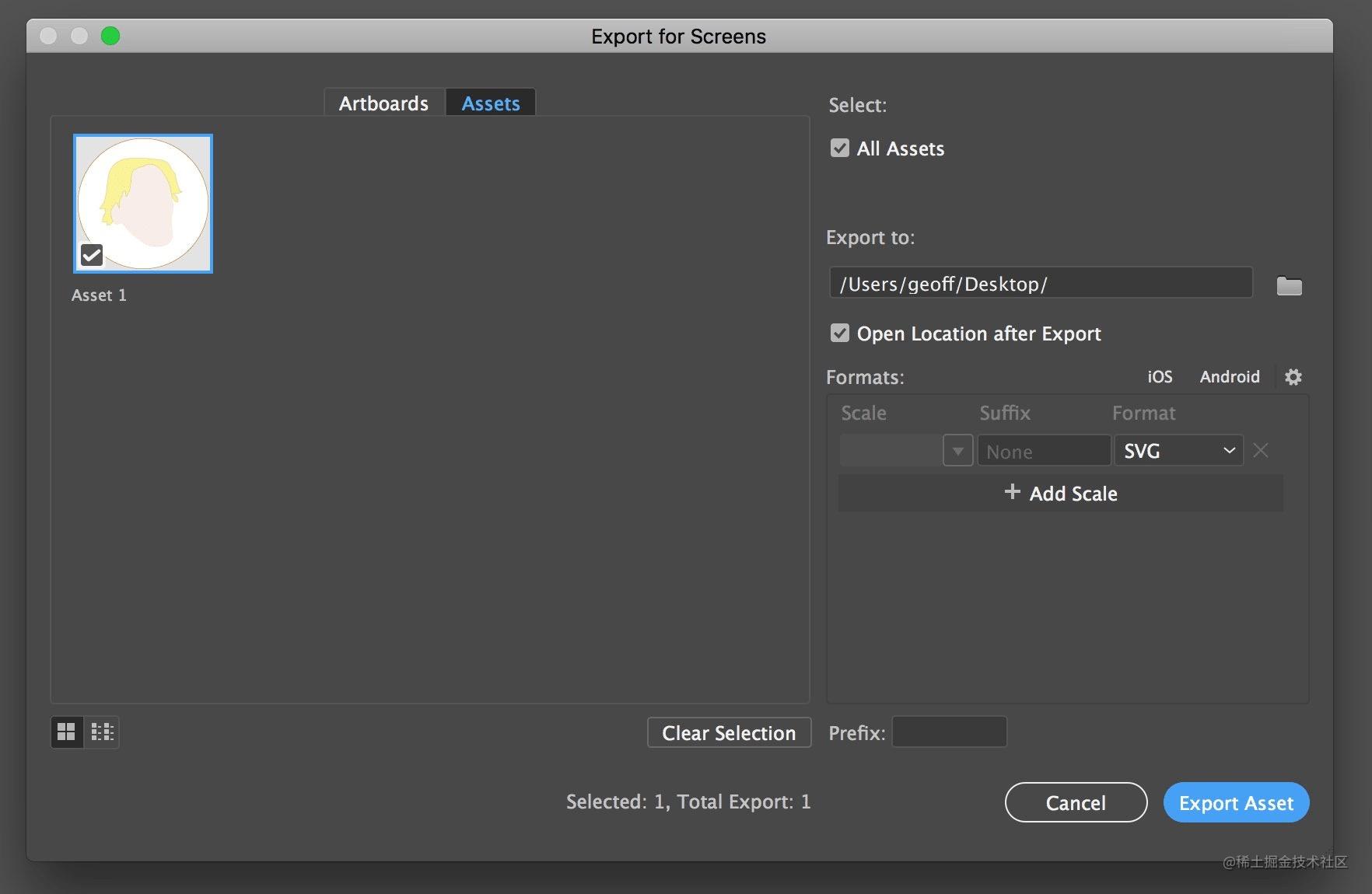 使用 Adobe Illustrator 导出 SVG 方法详解 - 掘金
