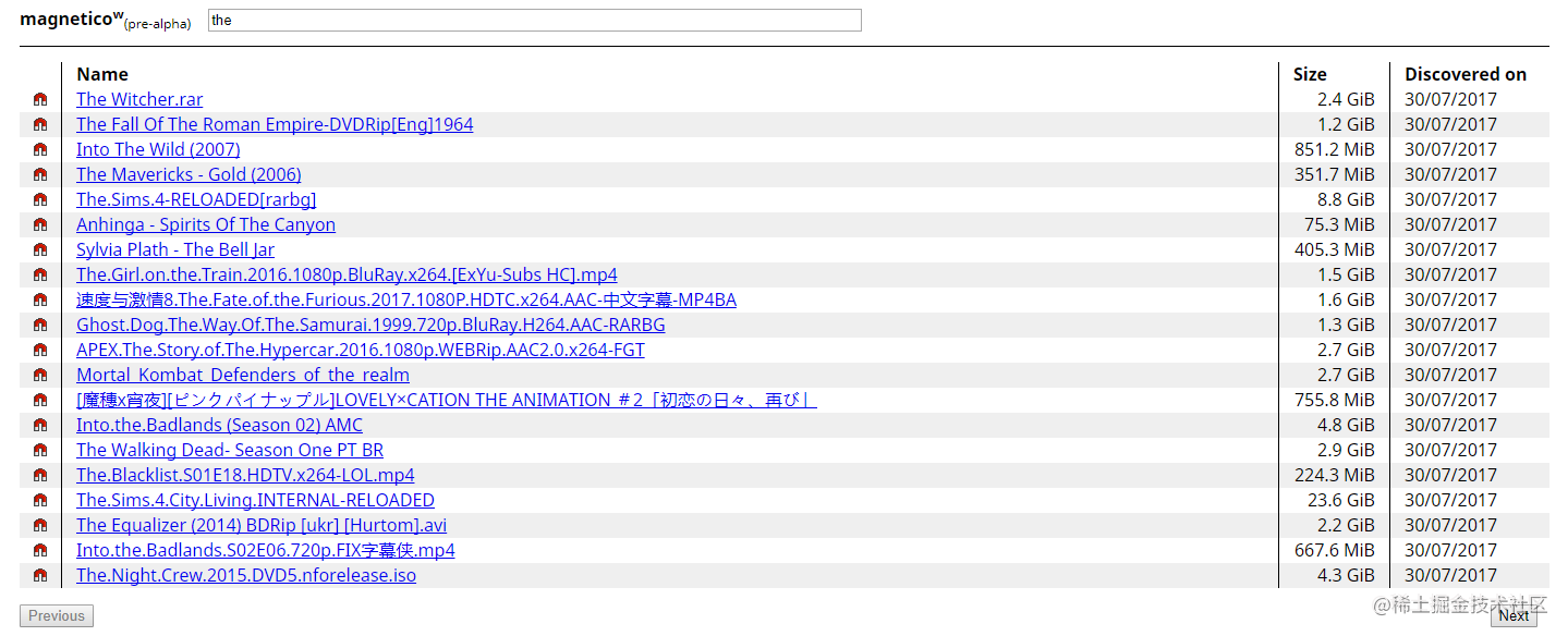 BT下载与用python轻松自建种子搜索引擎 - 掘金