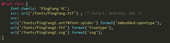 PingFang sc字体的使用 - 掘金