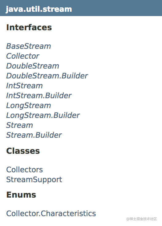 java8源码学习-java.util.stream:我Stream诞生啦 - 掘金