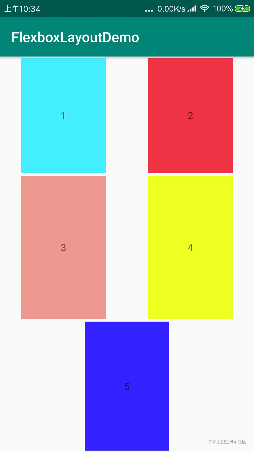 Android FlexboxLayout 布局详解 - 掘金