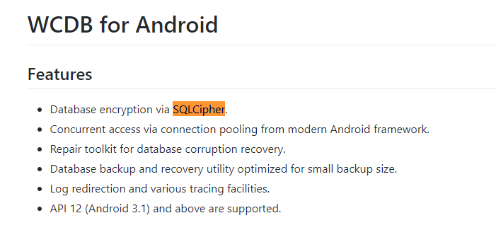 使用 SQLCipher加密数据库的错误总结（file is not a database: , while compiling: select count(* - 掘金