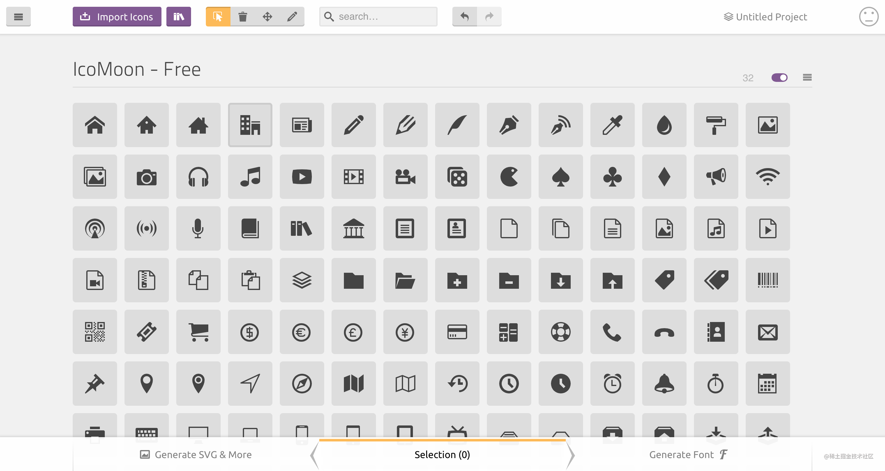 一次性搞定 Iconfont - 掘金
