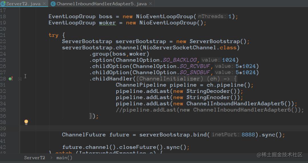 原来Netty的writeAndFlush.addListener这样用才是异步。 - 掘金