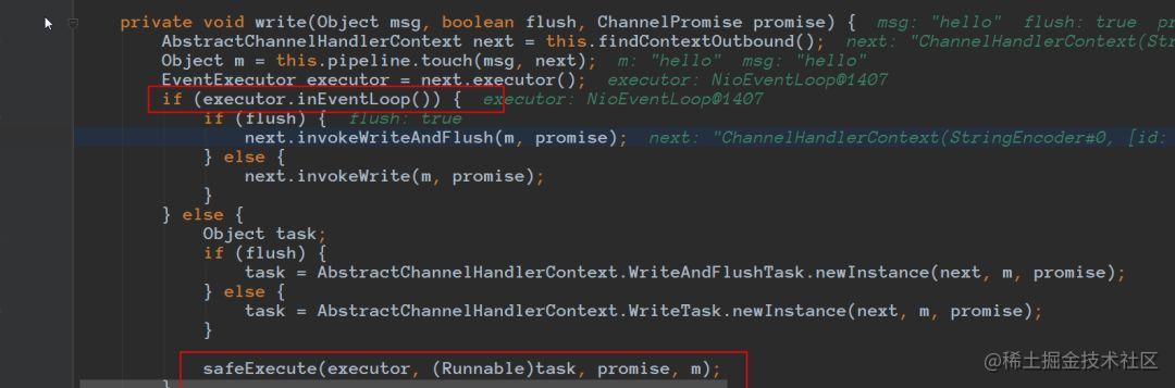 原来Netty的writeAndFlush.addListener这样用才是异步。 - 掘金