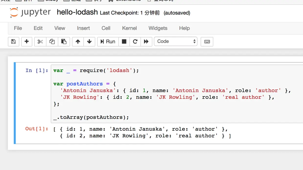 写给Javascript程序员的Jupyter Notebook使用指北前端工程师使用notebook主要是为了运行js - 掘金