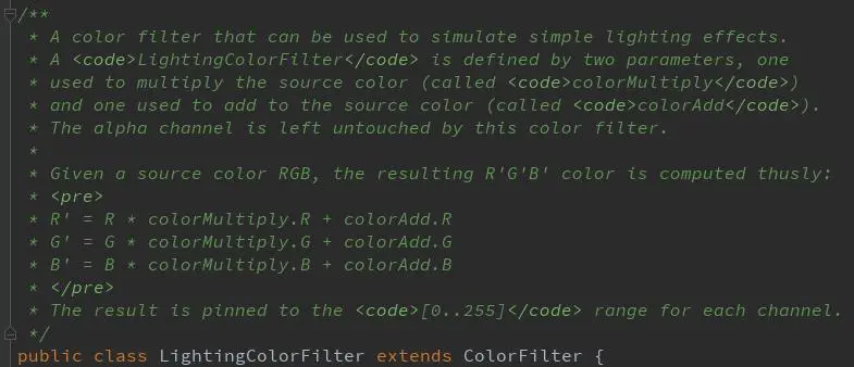 Android笔记之ColorFilter：图片点击变暗小德在做一个imageview点击会变暗的效果的时候设置的这个C - 掘金