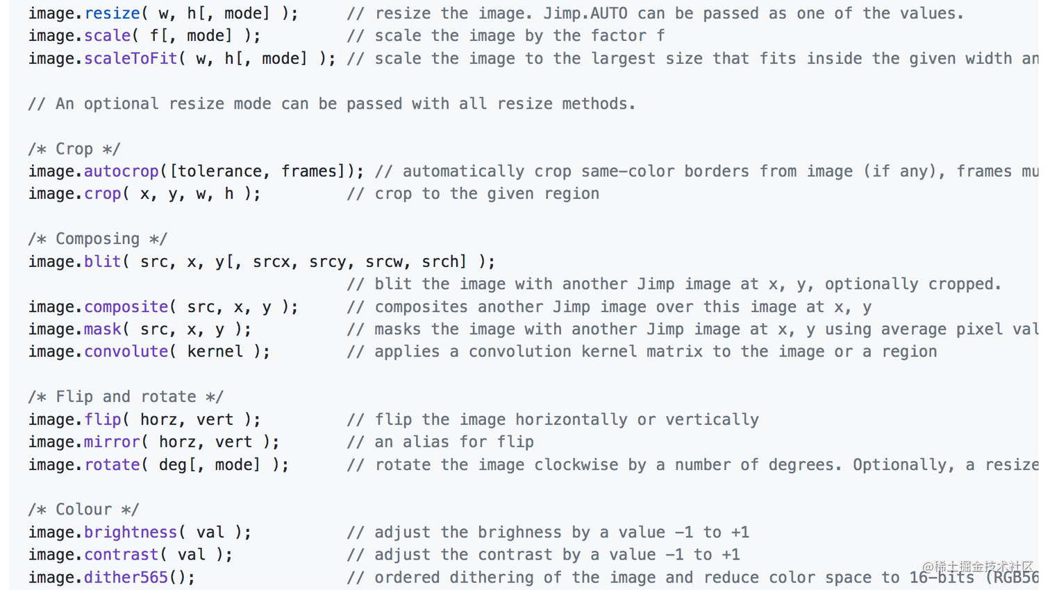 jimp 一个无外部依赖的 node 图像处理库 - 掘金