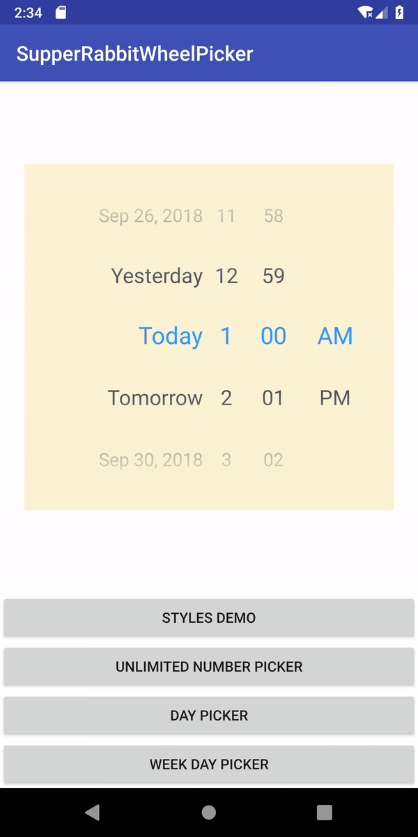 轻量级自定义NumberPicker一款自定义的WheelPicker控件，它的实现基于Android原生NumberP - 掘金