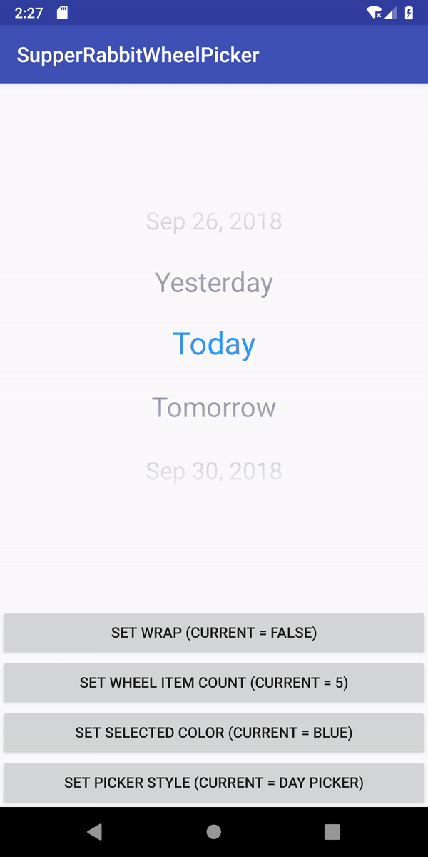 轻量级自定义NumberPicker一款自定义的WheelPicker控件，它的实现基于Android原生NumberP - 掘金