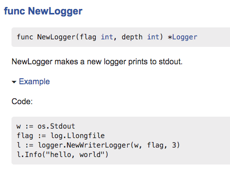 godoc 介绍以及 Golang 注释规范golang 官方有有文档自动生成网站，地址是 godoc.org，比如：l - 掘金