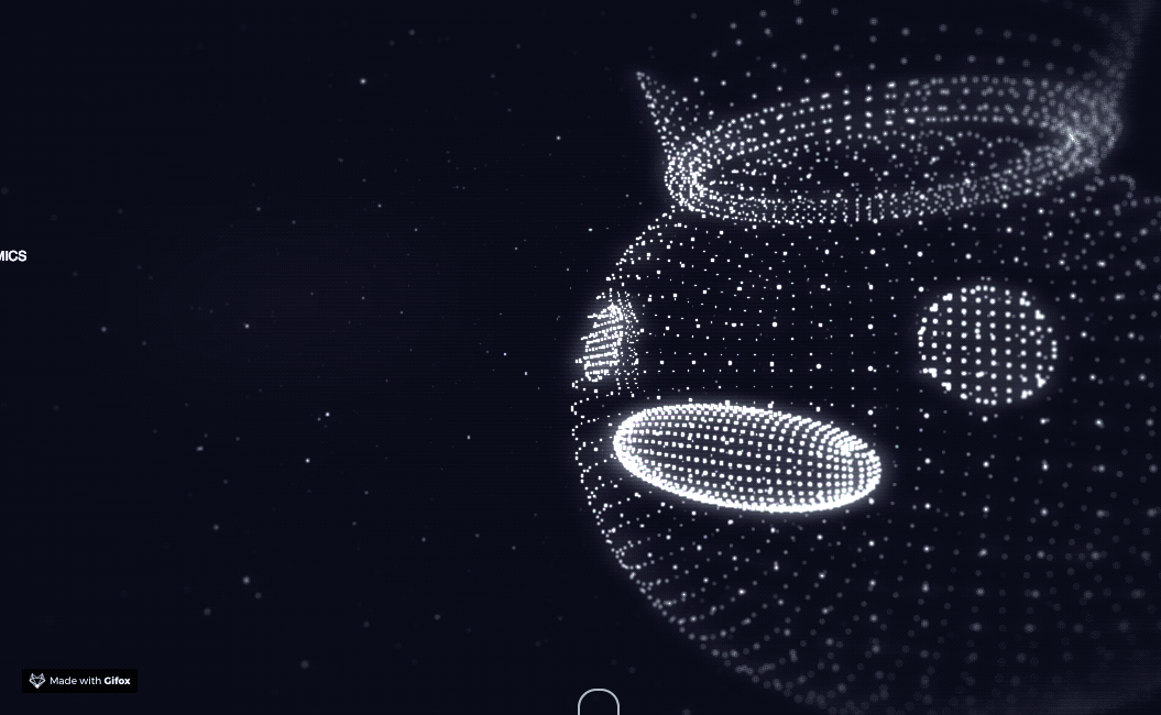 threejs+tweenjs实现3D粒子模型切换也可以去预览。 但是作者并没有把源码分享出来，正好最近在学习 thre - 掘金