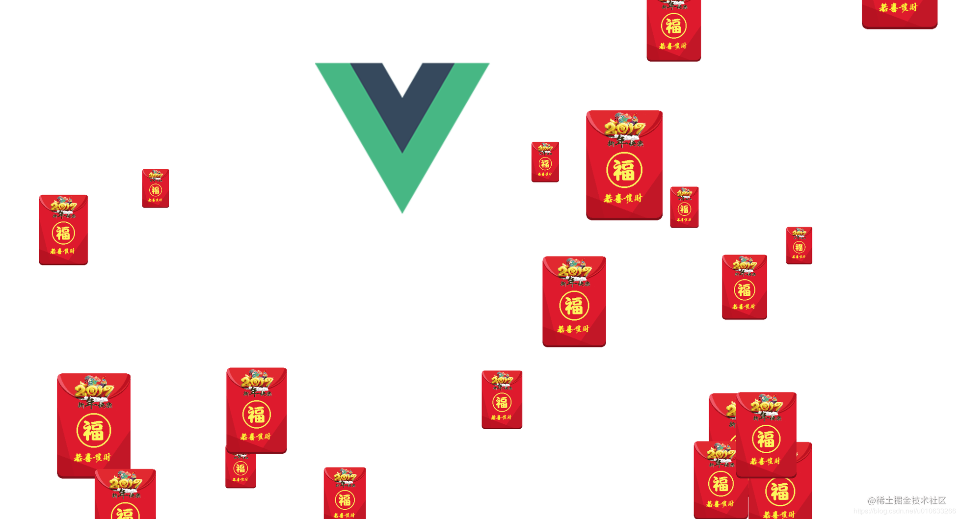 Write a red envelope rain effect with CSS animation - Moment For Technology