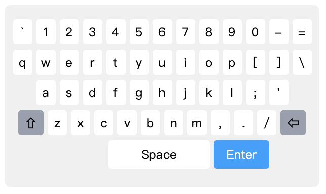 JavaScript 虚拟键盘 A-KeyboardA-Keyboard是一个小型的 JavaScript 虚拟键盘。 - 掘金