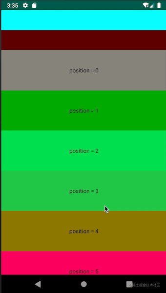 CoordinatorLayout learning (II) - linkage analysis of RecyclerView and AppBarLayout - Moment For ...
