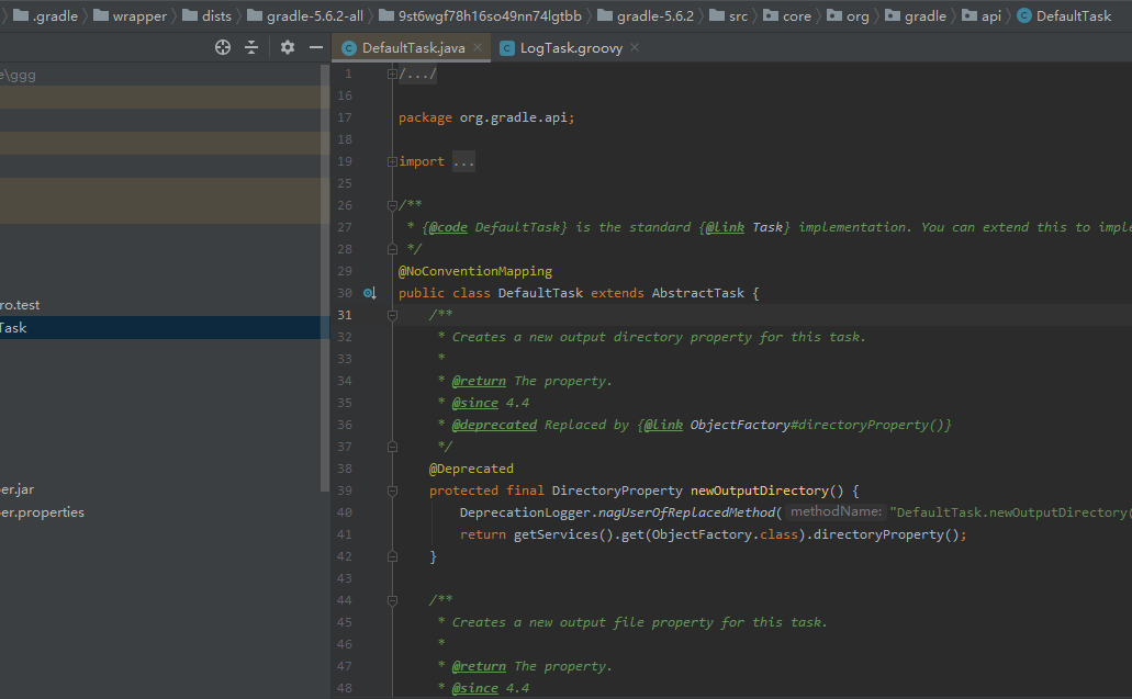 IntelliJ IDEA关联gradle源码然后将build.gradle中的groovy的版本改成跟它一样即可。 - 掘金