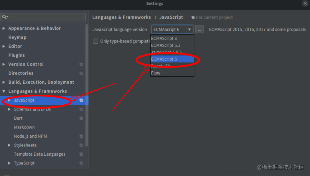 完美解决webstorm不支持nodejs等语法提示和补全 掘金