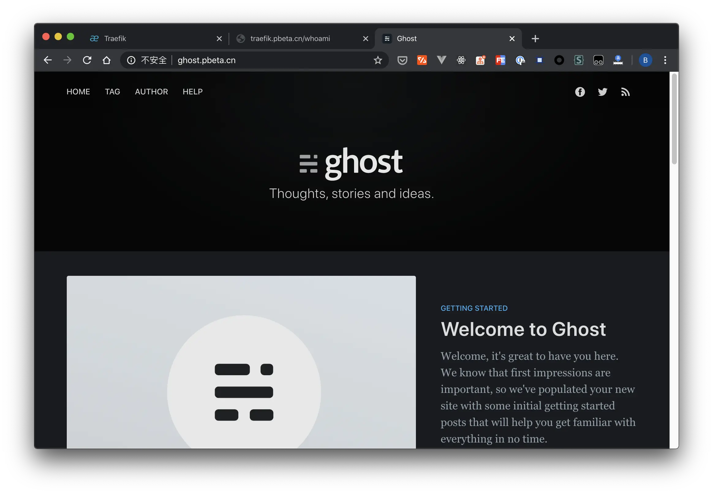 更好的反向代理工具 Traefik 配置入门——Docker 篇本人 Ghost 博客以及自建私有云 Nextcloud - 掘金