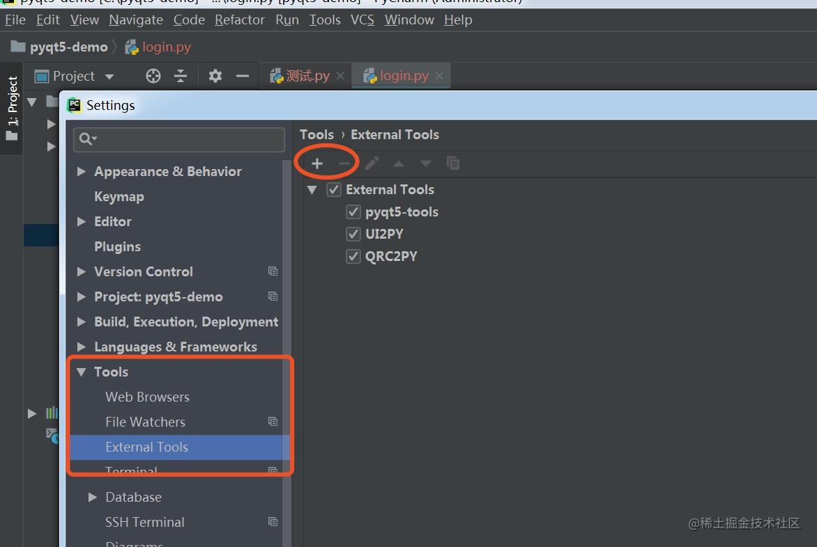 Pycharm Configures the PyQt5-Tools development environment - Moment For Technology