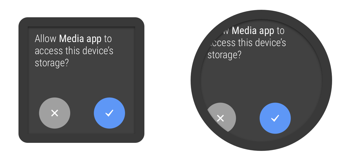 Android Wear OS 手表应用开发 - UI智能手表相对手机来说，由于使用场景不同，且屏幕较小，所以应用的设计 - 掘金