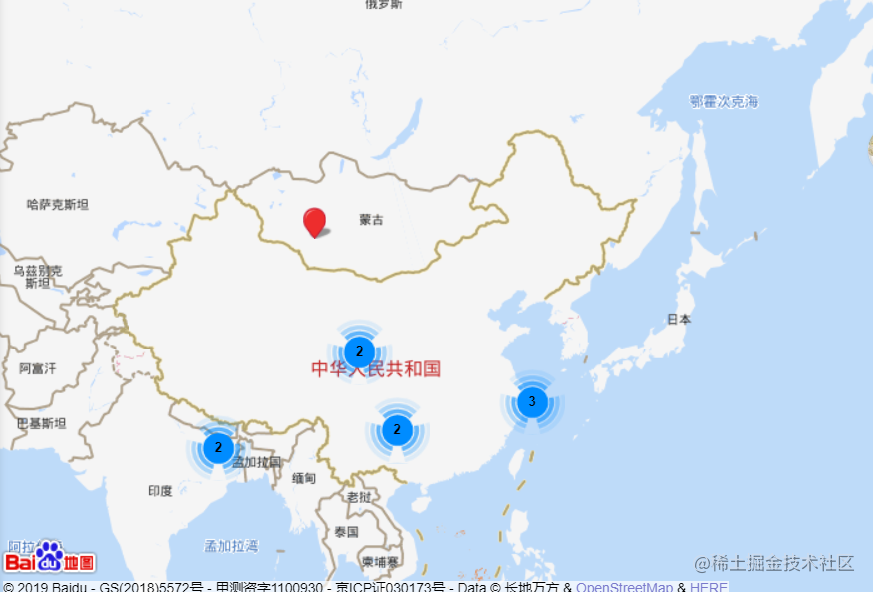 Baidu Map - real-time update of large data volume points - Moment For ...