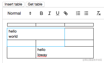 Quill-better-table: Gives quill rich text editor powerful table editing ...