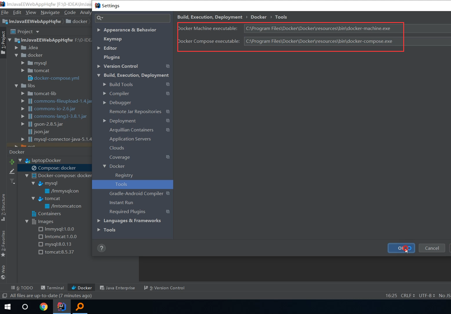 Failed to deploy 'Compse: docker'Failed to deploy 'Compose:d - 掘金