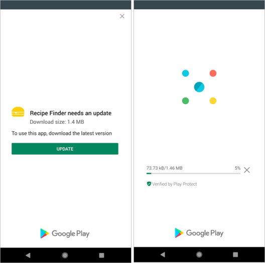 Android 应用内更新 Support in-app updates [GP官方支持]近日， Google I/O - 掘金