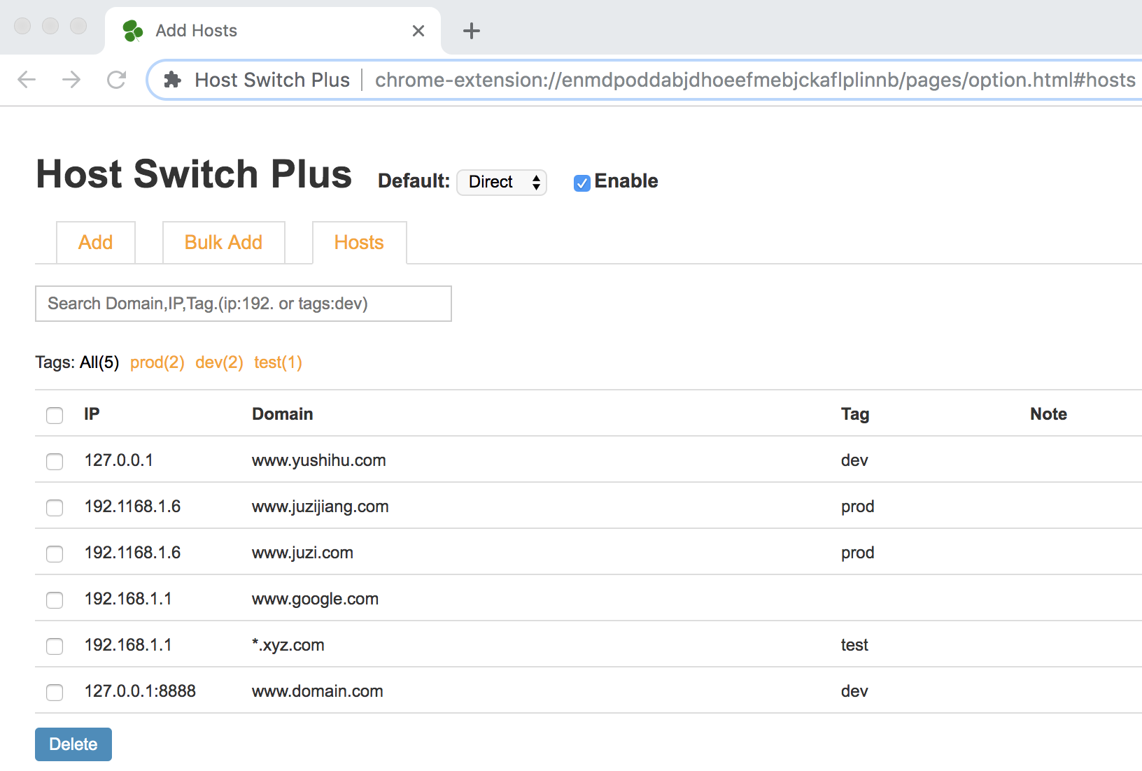 推荐两款切换host的利器工作中，我们可能要连接多个环境，有mock环境，后端提供联调的环境，测试环境，预发布环境，生产 - 掘金