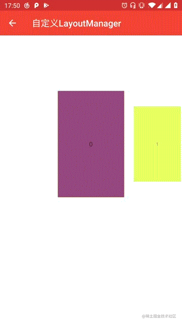 Android custom control advanced, custom LayoutManager - Moment For Technology