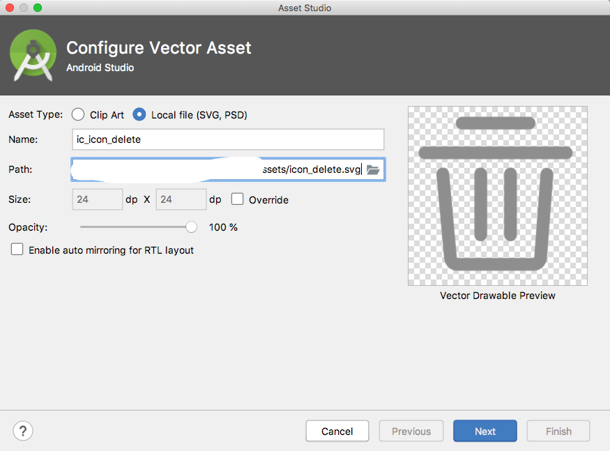 Android使用本地svg及不显示问题解决今天UI小姐姐给切图时，里面有部分svg文件。本来想让UI小姐姐全部换成pn - 掘金