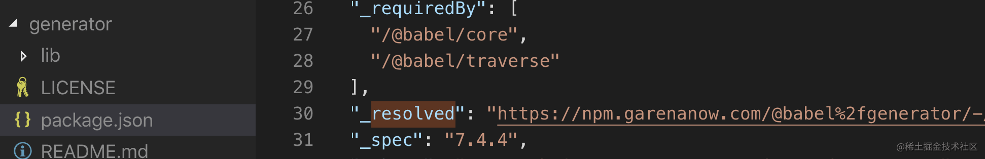 npm install package-lock.json 的更新策略 - 掘金