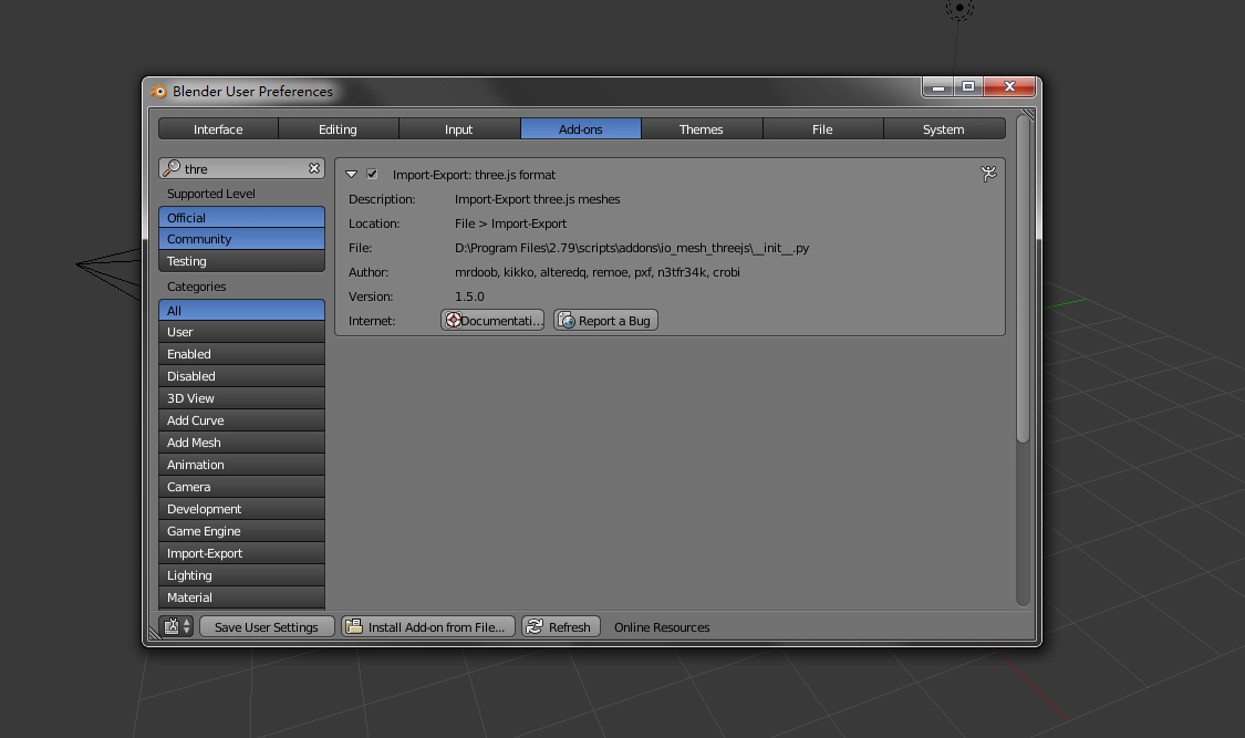 threejs学习心得（场景的搭建+运动模型导入）一、threejs的三大对象：场景（scene）、相机（Camera） - 掘金