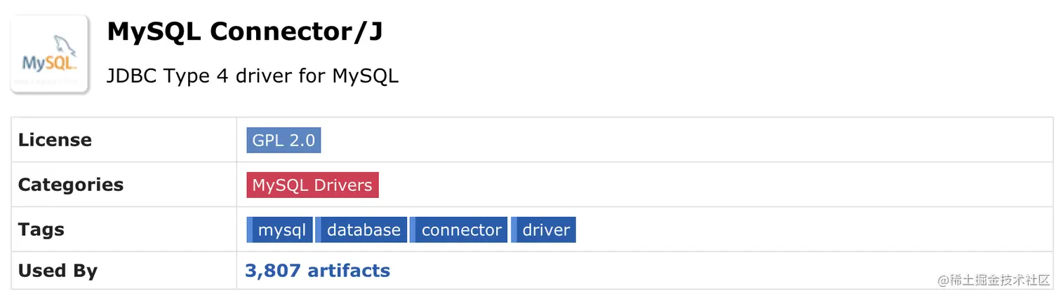 【每日鲜蘑】Spring Boot Mysql 版本驱动连接池方案选择建议使用。 长期维护更新的版本，最新一版是Jul, - 掘金