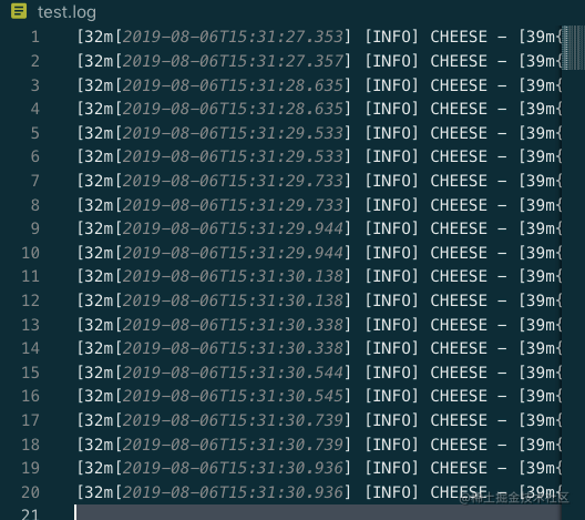 Nodejs Log4js日志管理配置 