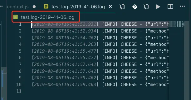 Nodejs log4js日志管理配置 - 掘金