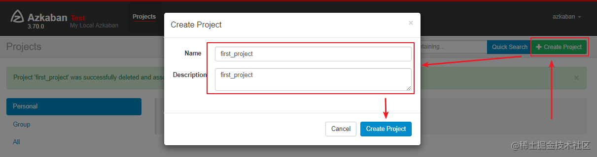 Use of Azkaban - Flow 1.0 for distributed task scheduling framework ...