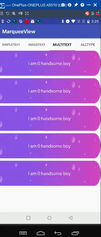 Android 自定义 MarqueeView 实现跑马灯效果 使用说明我们知道，Android TextView - 掘金