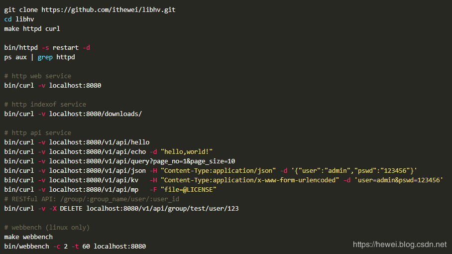 开源一款性能媲美nginx的异步IO事件库libhv文章目录libhv简介http模块（包含http、https、htt - 掘金