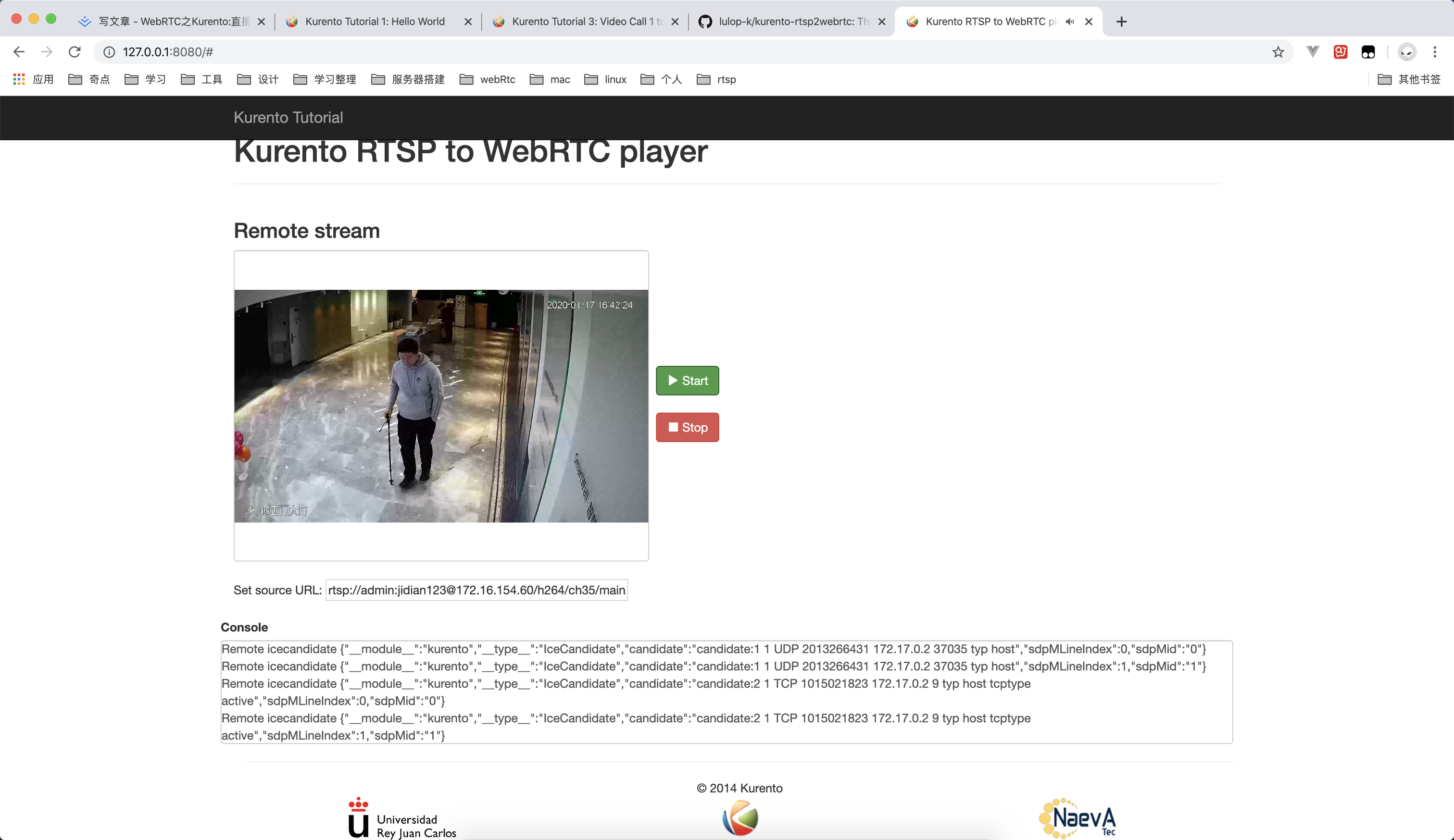 WebRTC之Kurento:直播、视频通话、视频会议我都行！前段时间做rtsp无插件网页端播放的时候无意中接触到一款叫 - 掘金