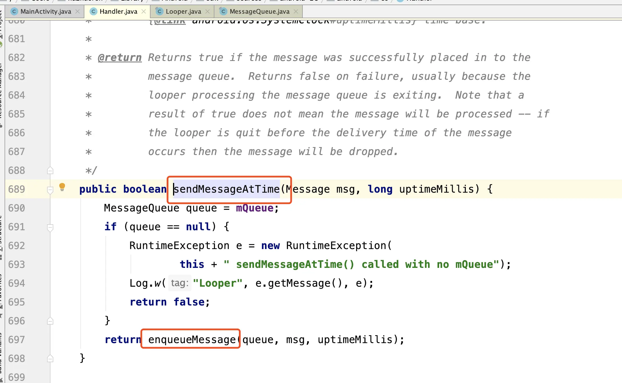 android Handler机制解析——sendMessage和handleMessageHandler是androi - 掘金