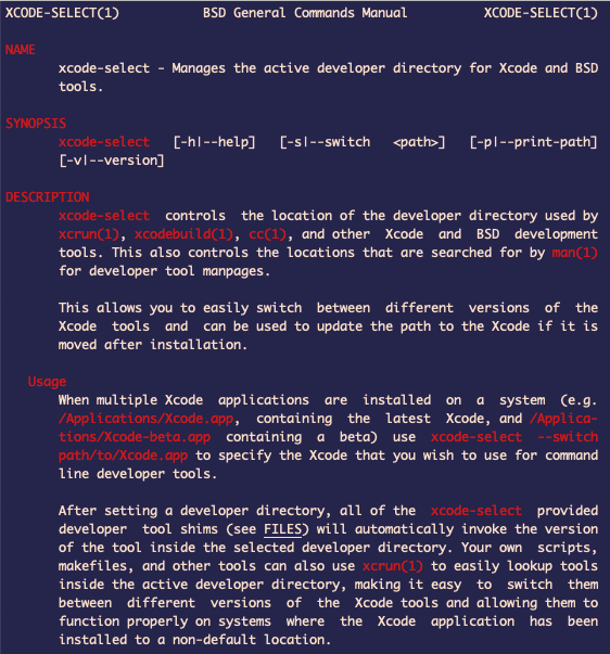 深入浅出 Xcode Command Lines Tool - 初探本文结束. . . . Ok, 所以.... 这个D - 掘金