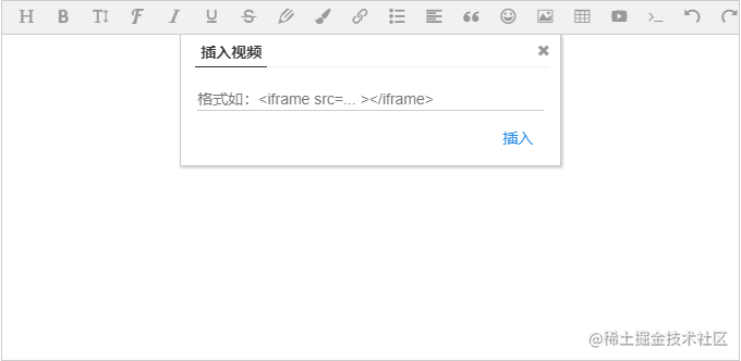 富文本编辑器wangEditor添加本地上传视频功能 - 掘金