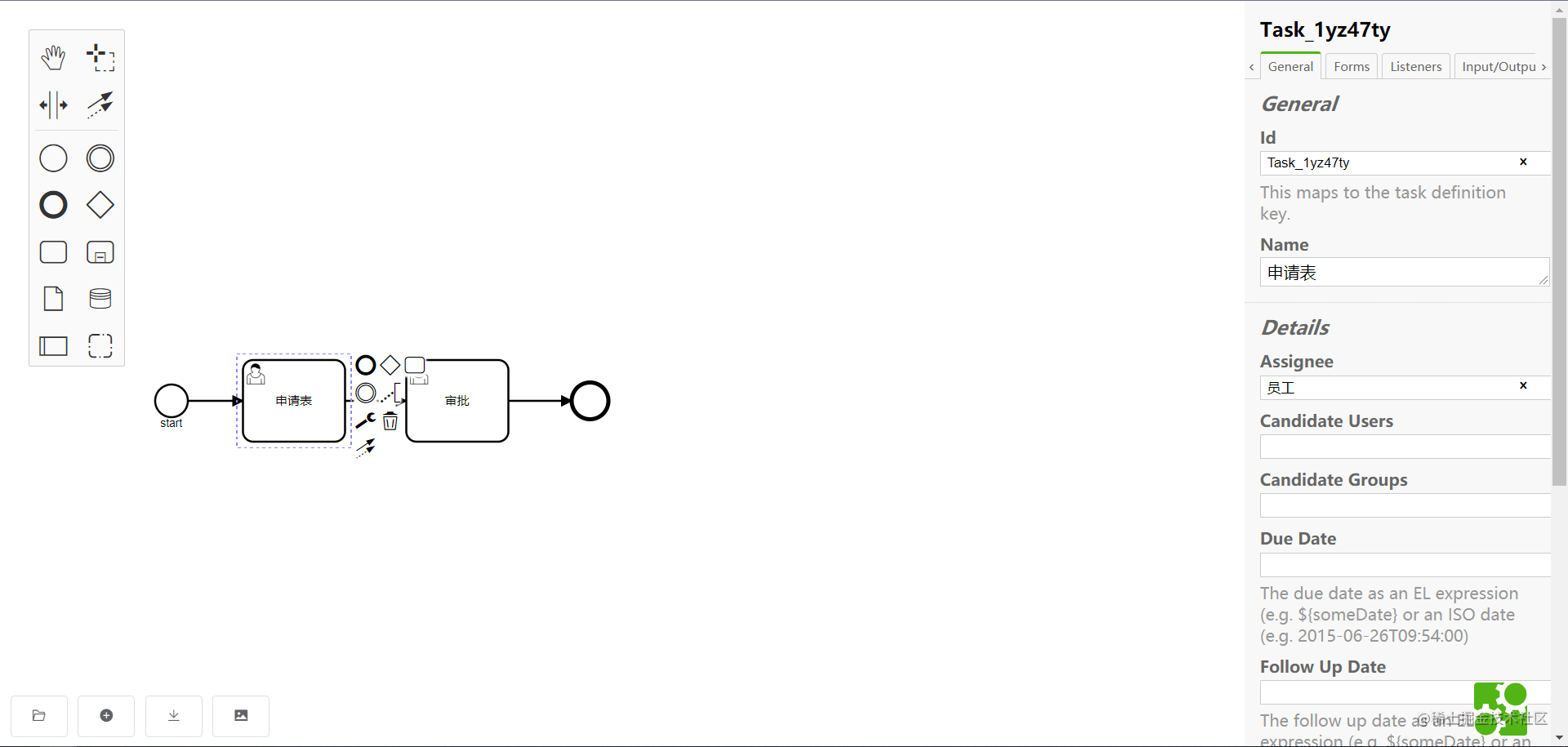 Vue 整合Bpmn-js 工作流模型编辑器 - 掘金