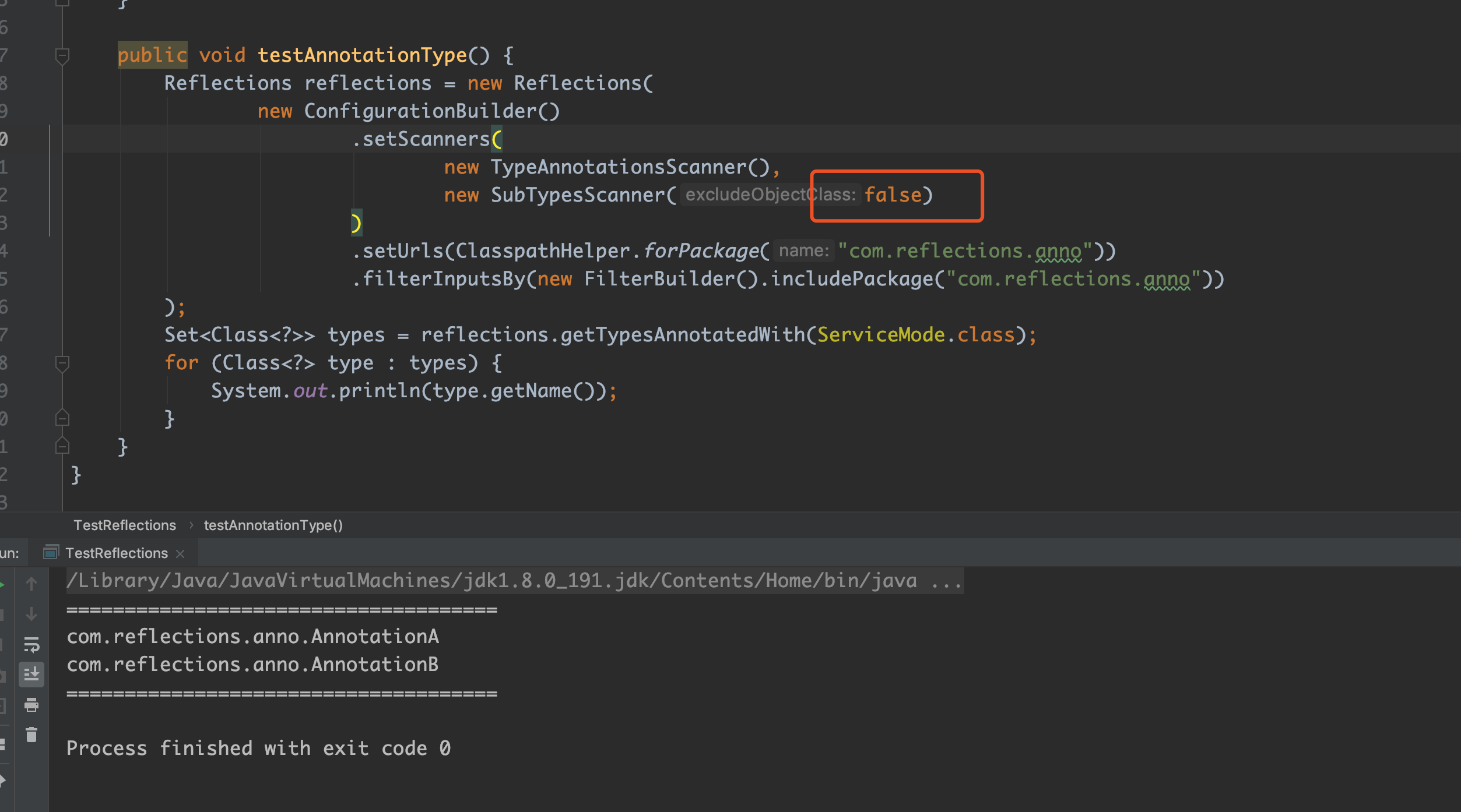 使用反射框架org.reflections遇到的坑:Scanner SubTypesScanner was not configured - 掘金